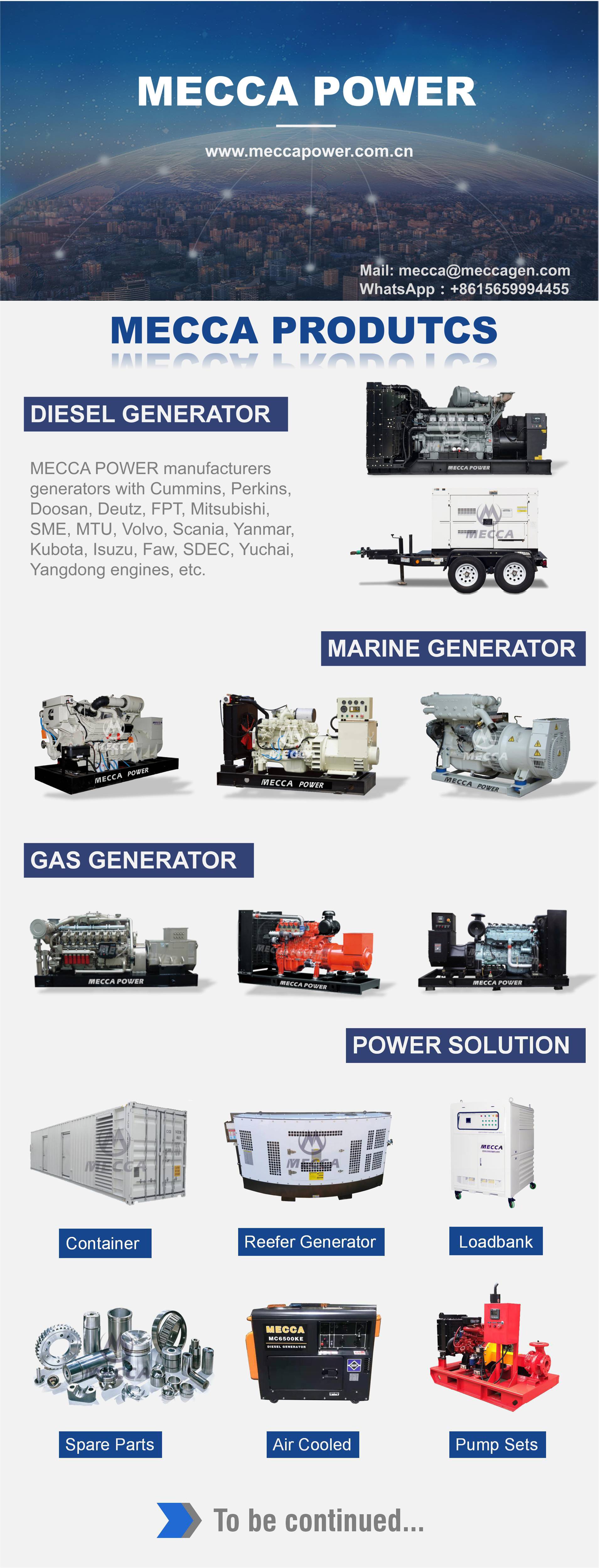 MECCA POWER DIESEL GENERATOR SET - Mecca Power